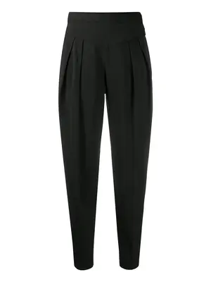 Red Valentino High-waist Trousers - Black