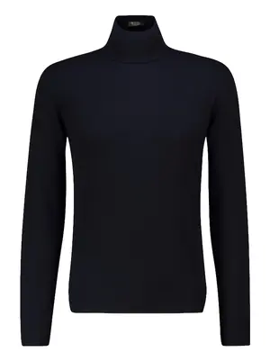 Loro Piana Cashmere Turtleneck Sweater - Blue