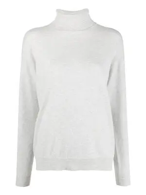 Brunello Cucinelli Cashmere Mock-neck Jumper - Grey