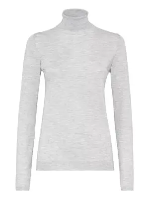 Brunello Cucinelli Fine Knit Jumper - Grey