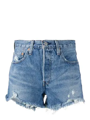 LEVI'S Levi's Distressed Denim Shorts