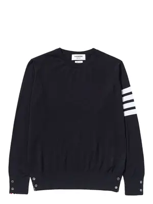 Thom Browne 4-bar Wool Jumper - Blue