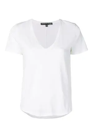 Veronica Beard V-neck T-shirt - White