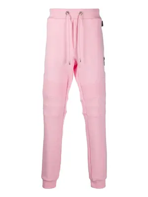 Philipp Plein Track Pants With Quilted Detailing - Pink