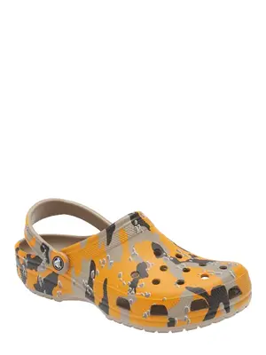 CROCS Classic Clog Orange Zing/ Multi
