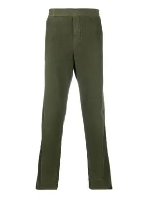 GOLDEN GOOSE Straight Leg Corduroy Trousers - Green