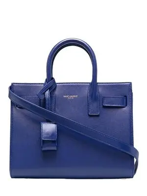 Saint Laurent Nano Sac De Jour Tote - Blue