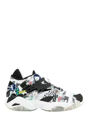 REEBOK Graffiti Print Sneakers - White