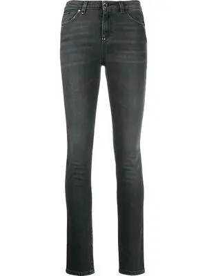 Philipp Plein Miss Slim-Fit Jeans Black