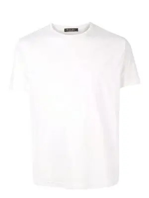 Loro Piana Plain Crew-neck T-shirt - White