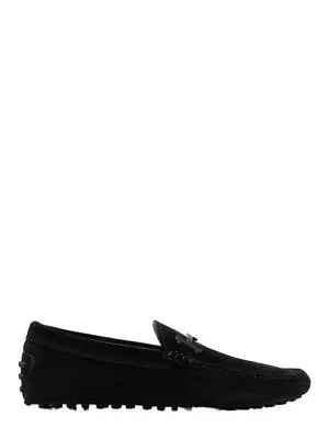 TOD'S Double T Driving Shoes - Black