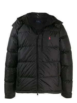Polo Ralph Lauren Hooded Padded Down Jacket Black