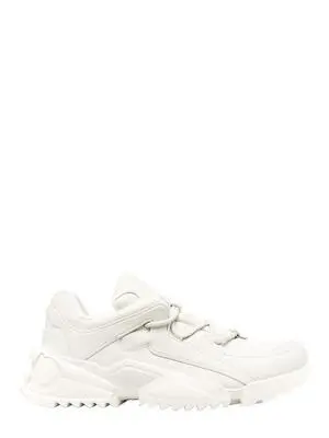 FERRAGAMO Gancini Low-top Sneakers - White