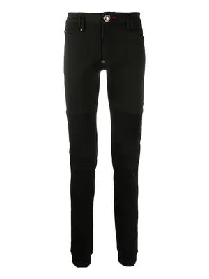 Philipp Plein Slim Fit Jogging Jeans - Black
