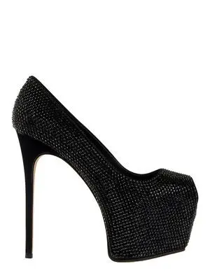 GIUSEPPE ZANOTTI Liza Bicolor 150mm Peep-Toe Pumps