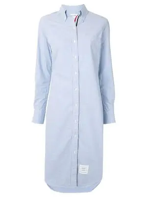 Thom Browne Oxford Shirtdress - Blue