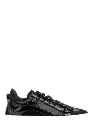 Dsquared2 Sequin-embellished Sneakers - Black