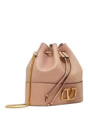 VALENTINO VLogo Signature Bucket Bag