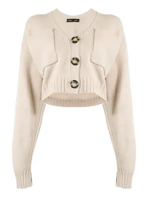 Proenza Schouler Eco Cashmere Cardigan - Brown