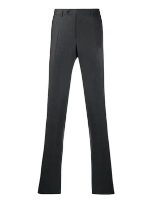 Canali Straight-leg Trousers - Grey