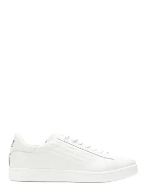 Emporio Armani Classic Cc Sneakers - White