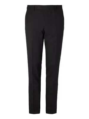 Paul Smith Soho Slim-fit Wool Trousers - Black