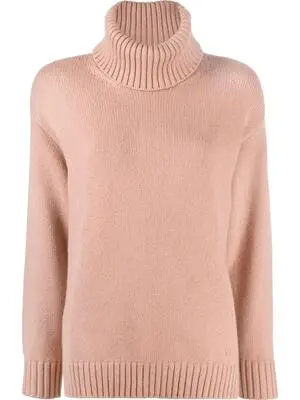 Valentino Garavani Roll Neck Jumper - Pink