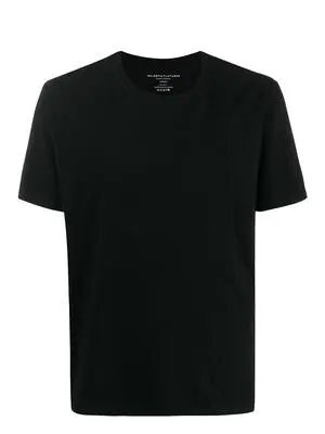 Majestic Filatures Plain Crew-neck T-shirt - Black