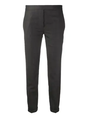 Thom Browne Cropped Tailored Trousers - Grey