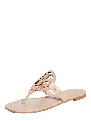 Tory Burch Miller Thong Sandals Light Makeup