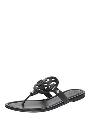 Tory Burch Miller Thong Sandals - Perfect Black