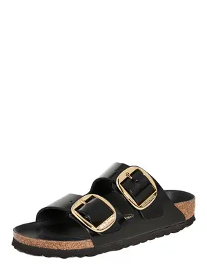 BIRKENSTOCK Arizona Big Buckle Sandals - Black