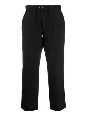 OAMC High-rise Cropped Trousers - Black