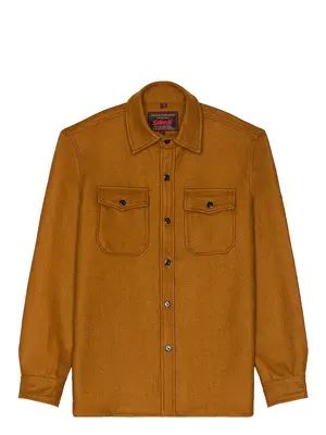 SCHOTT Cpo Wool Shirt - Coyote