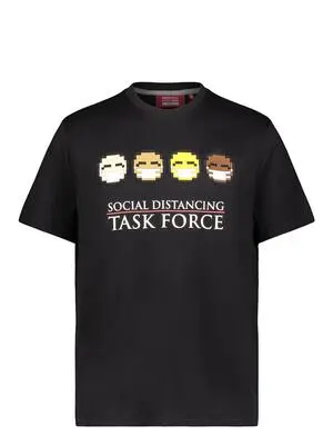 MOSTLY HEARD RARELY SEEN Task Force Cotton T-shirt - Black