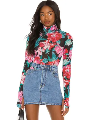 AFRM Zadie Top Vintage Summer Floral