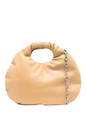 LOW CLASSIC Egg Leather Tote Bag - Neutrals