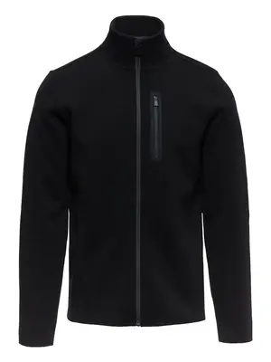 Aztech Mountain Matterhorn Zip-up Sweater - Black