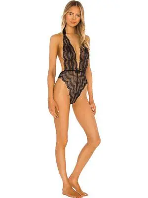 JOURNELLE Natalia Bodysuit - Noir