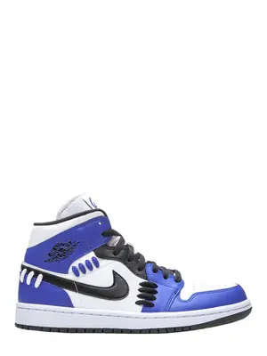JORDAN Air 1 Mid Sisterhood Sneakers - Blue