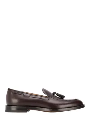 SCAROSSO William Tassel Loafers - Brown