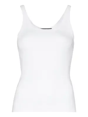 Ksubi Ribbed Tank Top - White