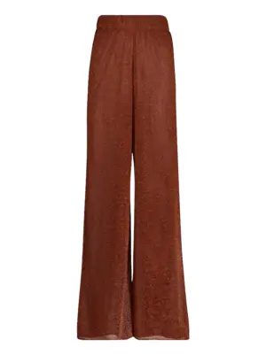 OSEREE Oséree Lumière High-Rise Wide-Leg Pants