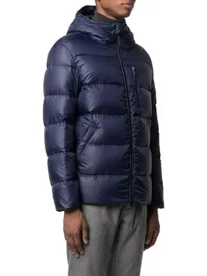 Hogan Short Down-padded Jacket - Blue