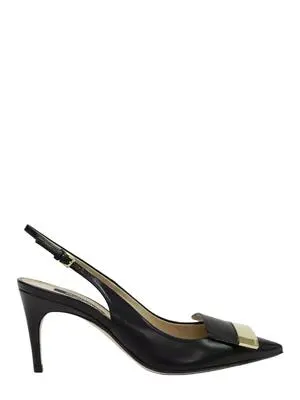 SERGIO ROSSI Sr1 75mm Pointed Pumps - Black