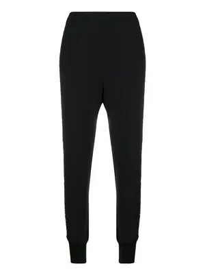 Stella McCartney Lace Tapered Trousers - Black