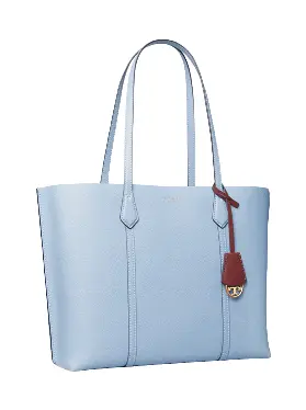 Tory Burch Tory Burch Perry Triple-Compartment Tote Blue Yonder