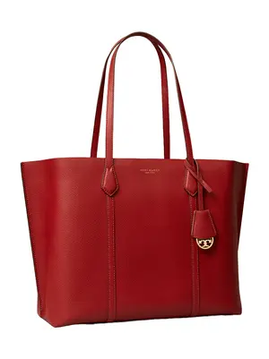 Tory Burch Tory Burch Perry Triple-Compartment Tote Brick