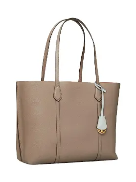 Tory Burch Tory Burch Perry Triple-Compartment Tote Gray Heron