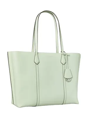 Tory Burch Tory Burch Perry Triple-Compartment Tote Meadow Mist
